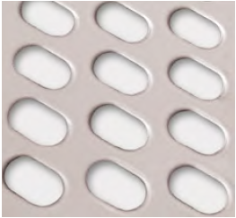 Slotted Perforated Sheets - Custom Slot Patterns